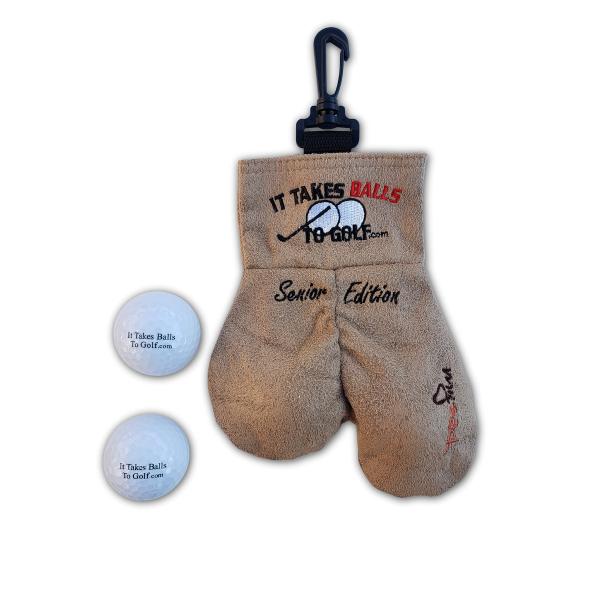 商品名: MySack - It Takes Balls to Golf - Senior Edition by MySack MySack Senior Edition Golf Ball Storage Bag | This Funny...