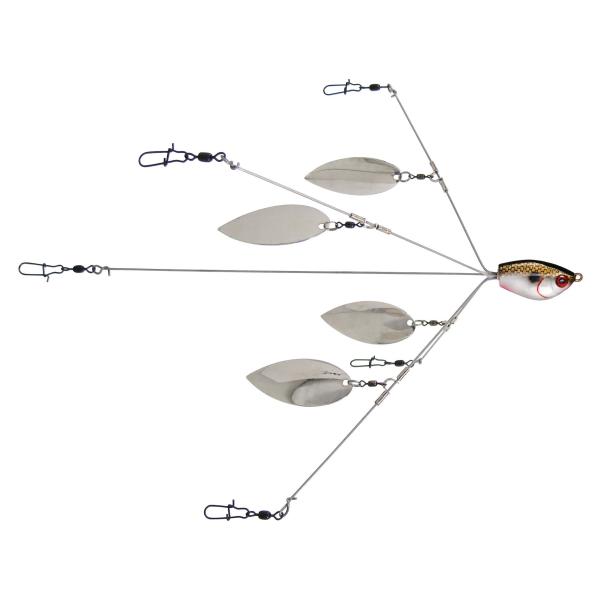 商品名: Yumbrella テネシー特殊フラッシュモブ 5ワイヤー Yum Lures Yumbrella Castable Multi-Lure Umbrella Rig for Bass Fishing by Bait School ...