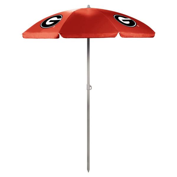 商品名: (Red) - NCAA Georgia Bulldogs Portable Sunshade Umbrella, Red PICNIC TIME NCAA Georgia Bulldogs Outdoor Canopy Suns...