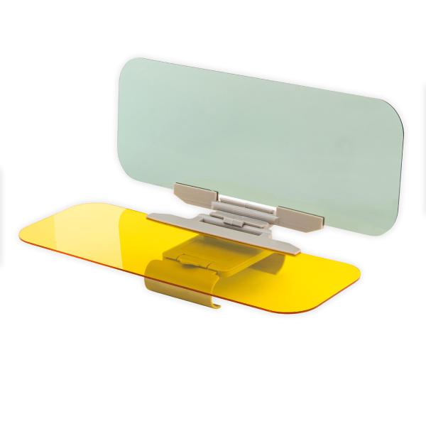 商品名: 昼夜両用 眩しさ軽減 車用ドライビングバイザー ZONETECH Day and Night Anti-Glare Car Windshield Visor - Premium Quality Universal Sunshade...