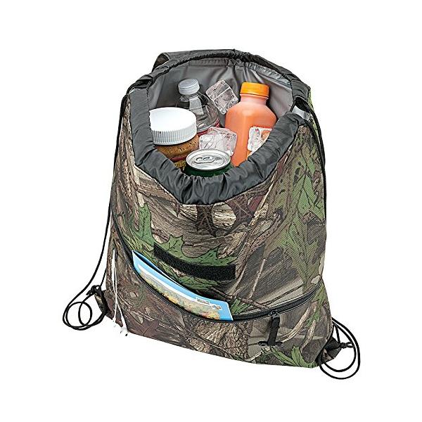 商品名: 迷彩断熱ドローストリングバックパッククーラーバッグ...防水PEVA裏地。 Camo Insulated Drawstring Backpack Cooler Bag…Water-Tight PEVA Liningブランド: Br...