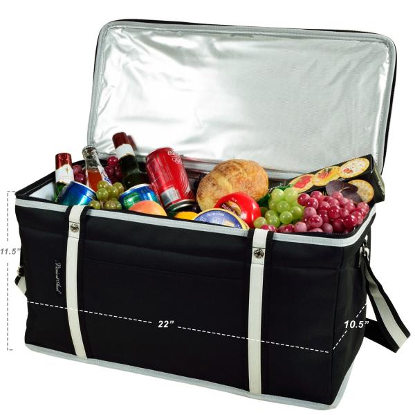 商品名: Picnic at Ascot 64 Can Capacity Semi Rigid Collapsible Leakproof Cooler- Designed &amp; Quality Approved in the USA...