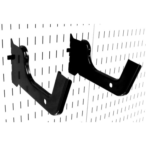商品名: (Black) - Wall Control 10-HD-012 B Heavy Duty Pegboard Hook Slotted Hook Pair, Black Wall Control Heavy Duty Hook H...