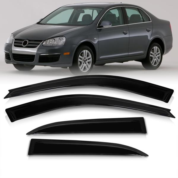 商品名:  AJP Distributors JDM 4PCS Tape-On Side Door Window Visor Rain Guard Sun Shade Vent Aero Wind Deflector Shield Comp...