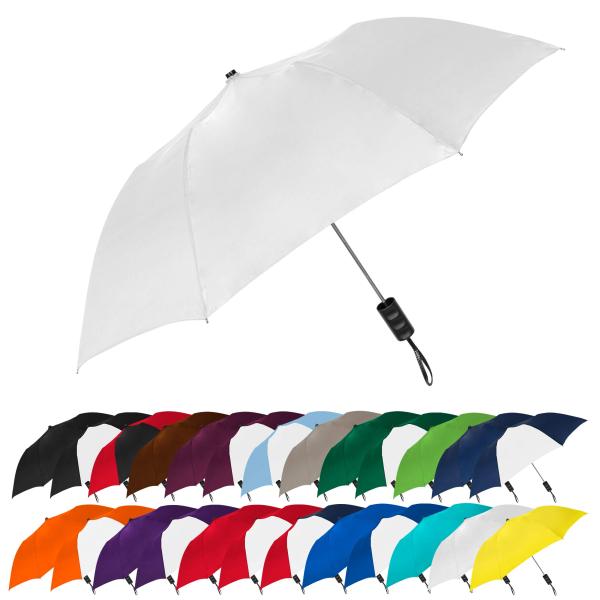 商品名: StrombergブランドSpectrum Umbrella、White、One Size The Spectrum Popular Style 42" Automatic Open Compact Travel Umbrella...