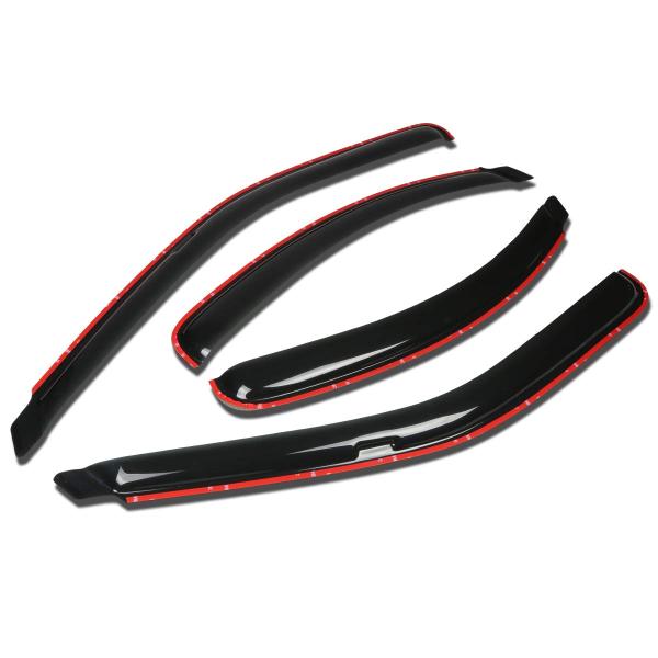 商品名:  Auto Dynasty Rain Guards in-Channel Compatible with 1995-2000 Ford Contour Mercury Mystique 4pcs Window Visor Defl...