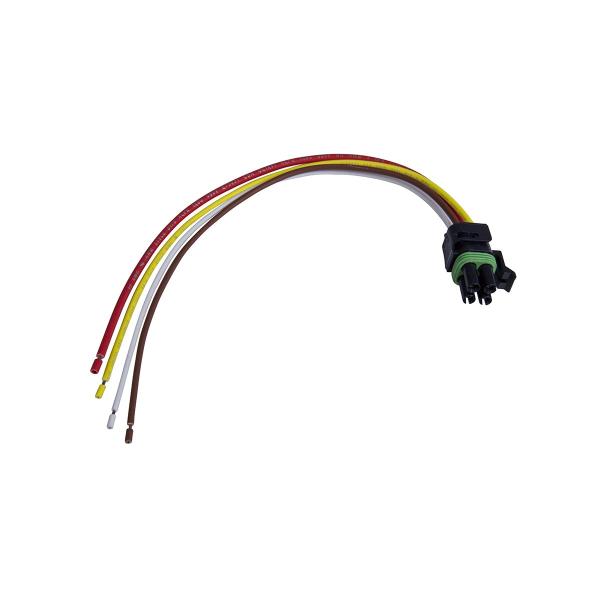 商品名: Kwikee 交換用電動RVステップ4ウェイ配線プラグ パッカードコネクター付き 5thホイールRV、トラベルトレーラー、キャンピングカー用、4ピン配線済みハーネス(オス接続付き) - 369243 Kwikee Replacem...