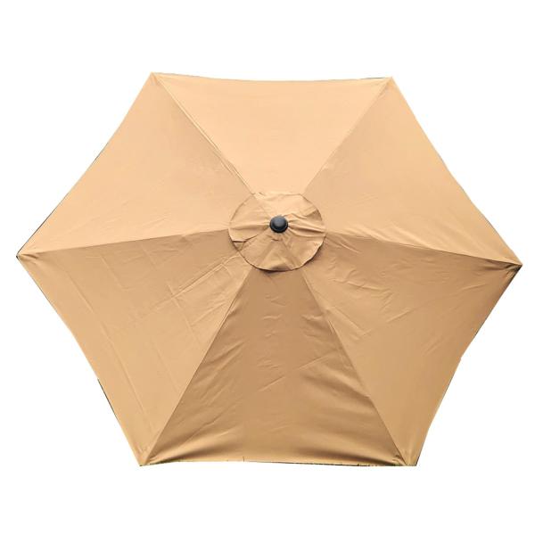 商品名: BELLRINO DECOR Replacement " Medium Coffee " STRONG &amp; THICK " Umbrella Canopy for 9ft 6 Ribs (Canopy Only) BELL...