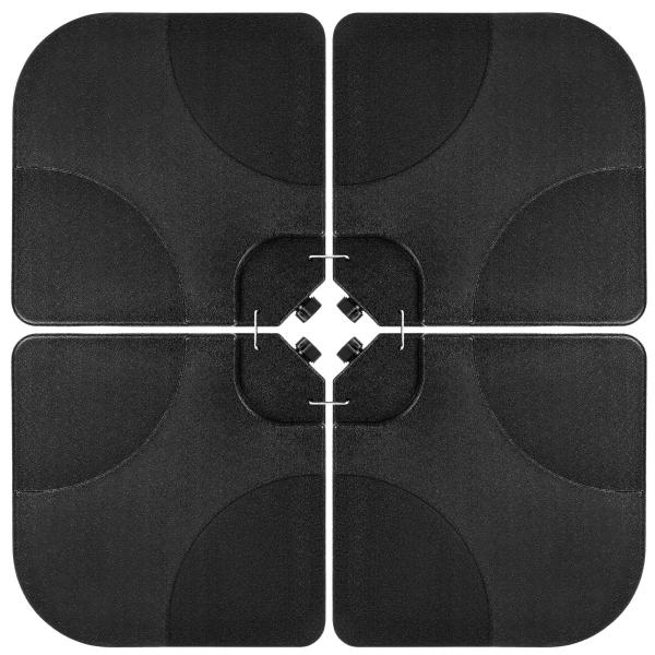 商品名: Best Choice Products Patio 4-Piece Cantilever Offset Umbrella Base Stand Best Choice Products 4-Piece 155lb Capacit...