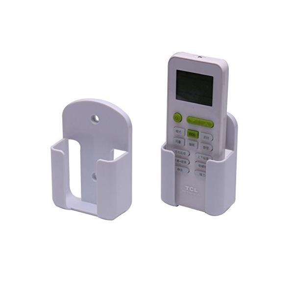 商品名: BAMI-LEE House 2個 リモコンホルダーラック 壁マウント メディアオーガナイザー ストレージラック (B) BAMI-LEE House 2 Pcs Remote Control Holder Rack Wall M...