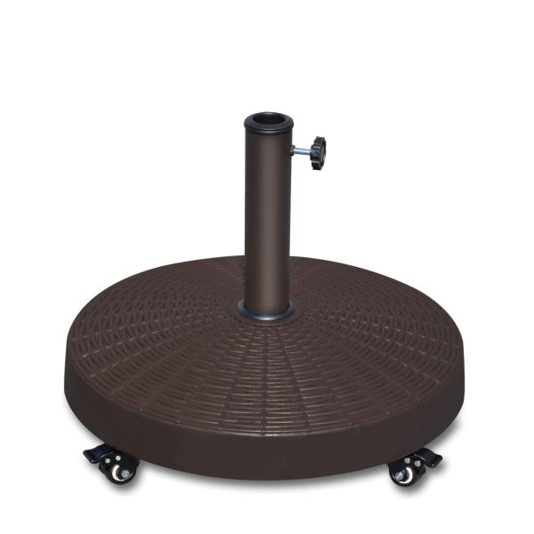 商品名:  Strong Camel Outdoor Patio Umbrella Resin Weight Base Stand Deck Parasol w Wheels ONLY Baseブランド: Strong Camel商品サイズ...