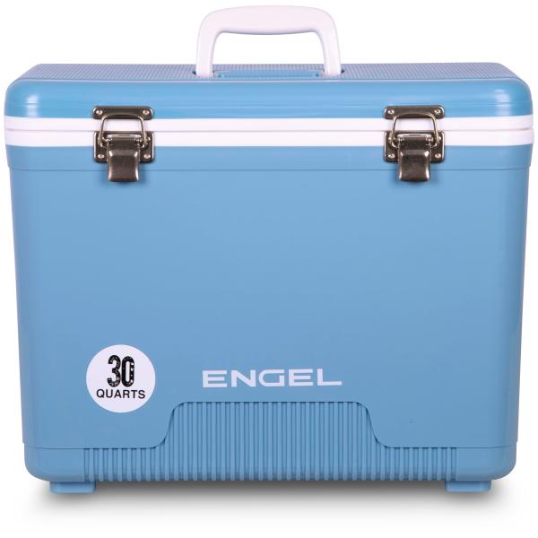 商品名: エンゲルクーラー/ドライボックス30 Qt - ブルー Engel UC30 30qt Leak-Proof, Air Tight, Drybox Cooler and Hard Shell Lunchbox for Men an...