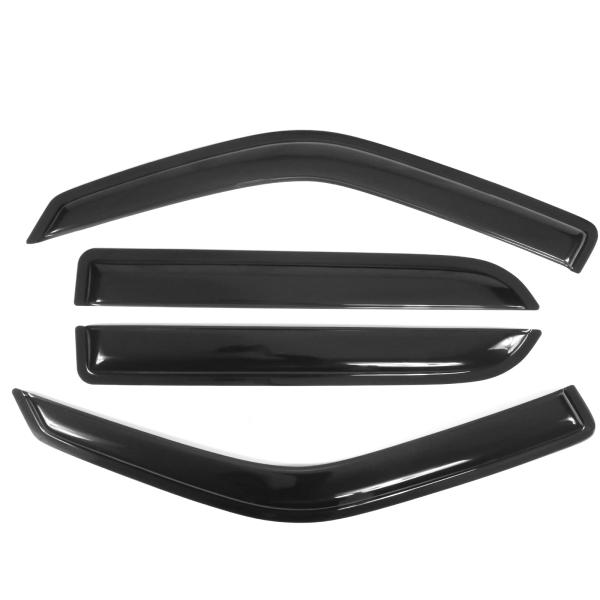 商品名:  FREEMOTOR802〓 Tape-on Side Window Visors Wind Deflectors Rain Guards Vent Visors, Compatible with 2001-2003 Ford F...