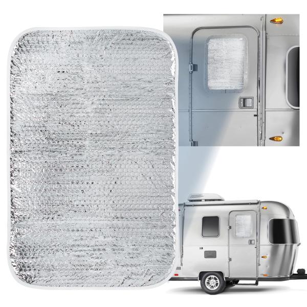 商品名: Dumble RV Window Shade Cover for Camper Door - 16x24 Inch Thin Shade RV Door Window Motorhome Accessories - Foil In...