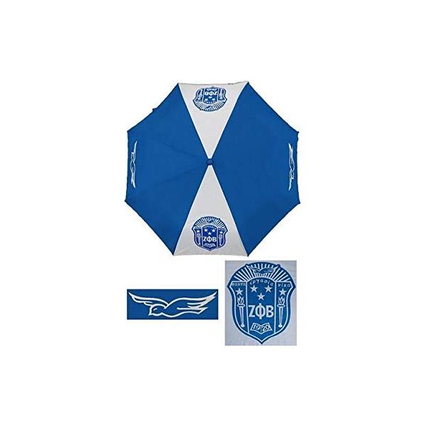 商品名:  Zeta Phi Beta Sorority Upside Down Inverted Dual Layer Umbrellaブランド: Zeta Phi Beta高さ: 78.74cm横幅: 12.7cm奥行: 5.08cm重...