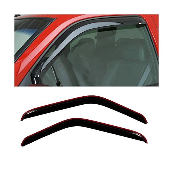 商品名: Gldifa Smoke Window Visors in Channel Fit 93-11 Ranger/94-10 B2300/B2500/B3000/B4000 Regular/Extended Cab/Sun Rain ...