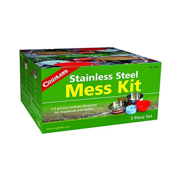 商品名: Coghlan's Single Person Stainless Mess Kit, Stainless Silver, Multiple Coghlan's 1930 Stainless steel Mess Kitブランド:...