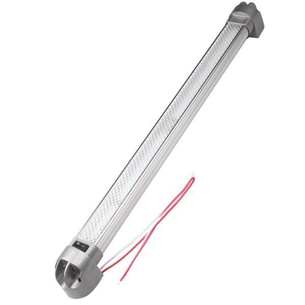 商品名: Lightronic 21.5インチ 12W 1200lm 6000K クールホワイト 180° 旋回マウント 高耐久 LED 作業エリア照明器具 ロッカースイッチ付き RV キャンパー トラック アルミニウムハウジング 12-2...