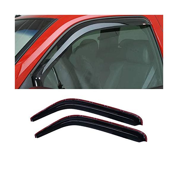 商品名:  Laprive Auto 2pcs for 94-01/02 Ram w/Standard Mirror Sun Rain Guard Window Visorsブランド: Laprive Auto商品番号: 色: Dark S...
