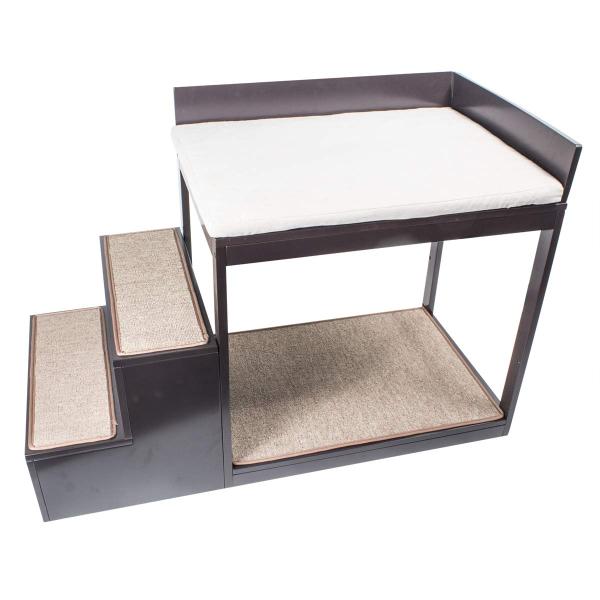 商品名: Penn-Plax Buddy Bunk マルチレベルベッド&amp;ステップシステム 犬と猫用 実用的でモダンな家庭用 (DOGF60) Penn-Plax Buddy Bunk Multi-Level Bed | Pet St...