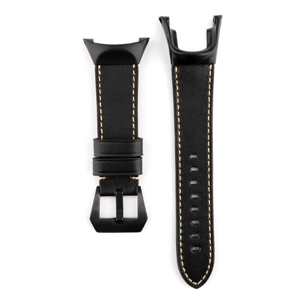 商品名: Demupai 交換用牛革時計バンド Suunto Ambit 2/2S/2R/3 Sport/3 Run/3 PEAK用 幅22mmレザーストラップ(ブラック、M、6.7インチ~8.8インチ) Demupai Replaceme...