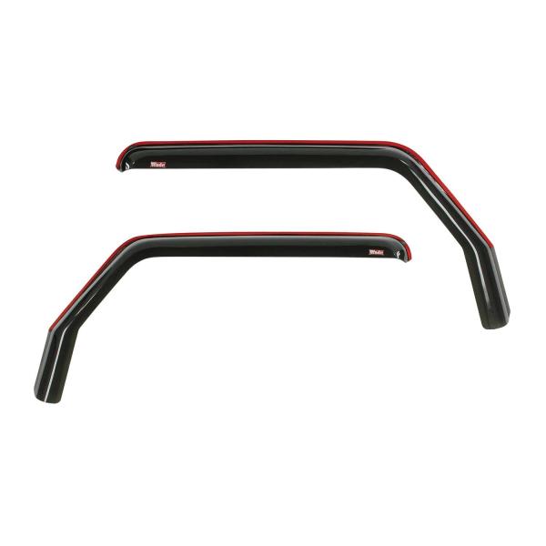 商品名: Westin 72-51467 スモークインチャンネル風ディフレクター 2ピース ラングラー JL 2dr 2018-2019 Westin 72-51467 in-Channel Wind Deflector 2pc fits ...