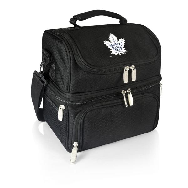 商品名: PICNIC TIME NHL トロント メープルリーフ プランゾ 断熱ランチトート 1人用サービス付き ブラック NHL Toronto Maple Leafs Pranzo Lunch Bag - Insulated Lunc...