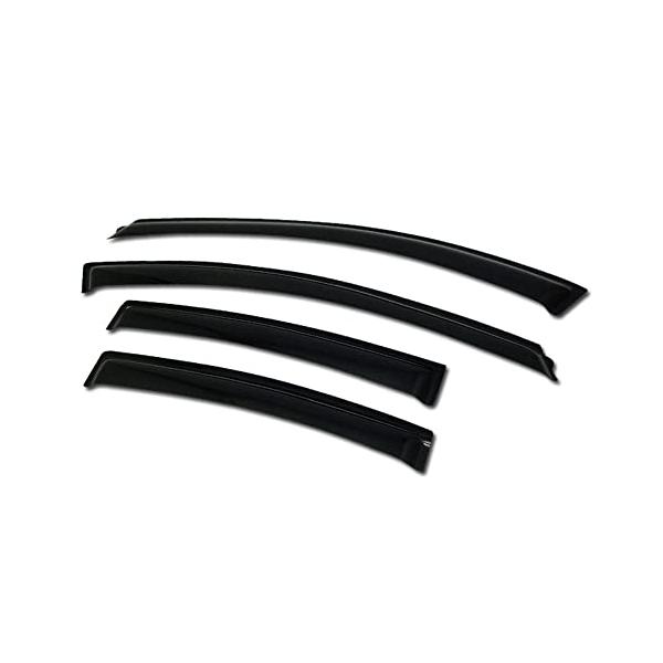 商品名:  Classic Style Smoke Window Visors Deflector Vent Shade Guard 4 Pieces Compatible with 11-15 Chevy Cruze / 2016 Cru...