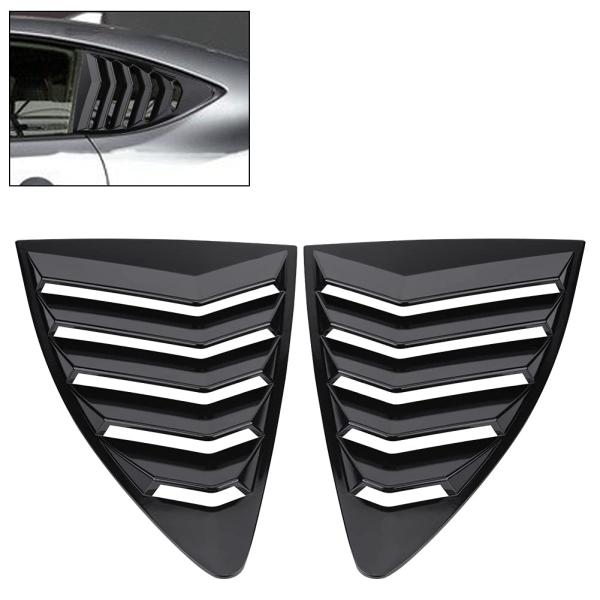 商品名:  Acouto Rear Side Window Louvers Left &amp; Right Side Window Louver Vent Cover Racing Trim ABS Plastic 1 Pair for ...