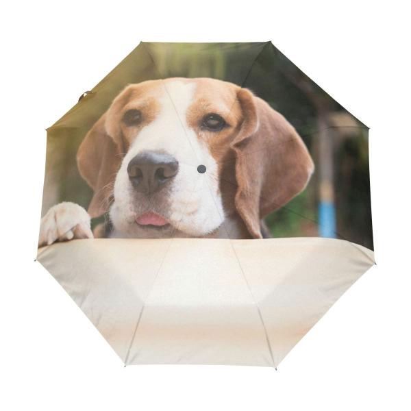 商品名:  FORMRS Compact Travel Umbrella Beagle Dogs are Looking Auto Open Close Umbrella Windproof Anti-UVブランド: FORMRS商品サイズ...