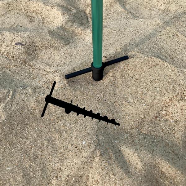 商品名: Red Suricata サンシェードポールアンカー - 砂アンカー4個セット 家族のビーチサンシェードキャノピーテント (キャノピー&amp;ポールは含まれません) Red Suricata Sunshade Pole Anch...