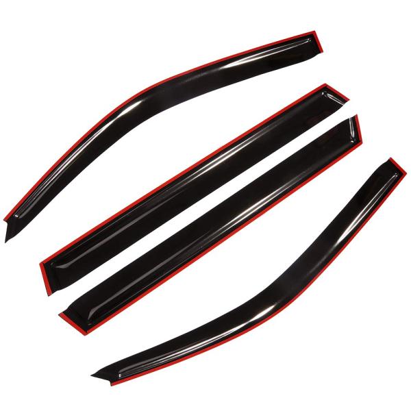 商品名: OCPTY 4枚 テープオンウィンドウバイザー 2001-2007トヨタハイランダーサイドウィンドウディフレクターレインシェードバイザー OCPTY Tape on Window Visor Side Window Deflect...