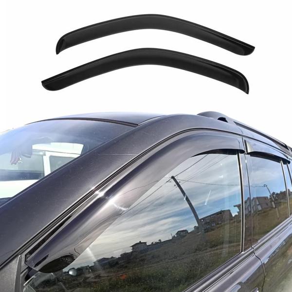 商品名:  OMAC Window Visor Vent Rain Deflector Guard for RAM ProMaster 2014-2026 Smoke 2 Pcsブランド: OMAC商品サイズ: ProMaster 2014...