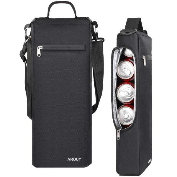 商品名:  AROUY Golf Cooler Bag/ Accessories for Men and Small Soft Insulated Beer Cooler Holds a 6 Pack of Cans or Two Bott...