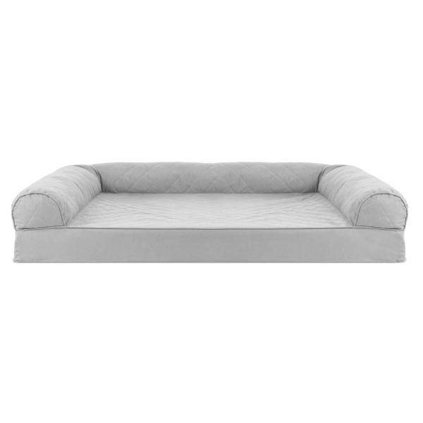 商品名:  Furhaven Replacement Dog Bed Cover Quilted Sofa-Style, Machine Washable - Silver Gray, Jumbo (X-Large)ブランド: Furhav...