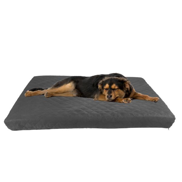 商品名:  PETMAKER Waterproof Dog Bed - 2-Layer Memory Foam Pet Pad with Removable Machine Washable Cover - 44x35 Crate Mat ...