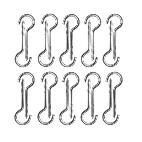 商品名: 天井フック カップフック ファインメタルスクリューインハンガー 屋内外用 20個入り 2.8インチ MIUPOO Ceiling Hooks Cup Hook Fine Metal Screw in Hanger for Indo...