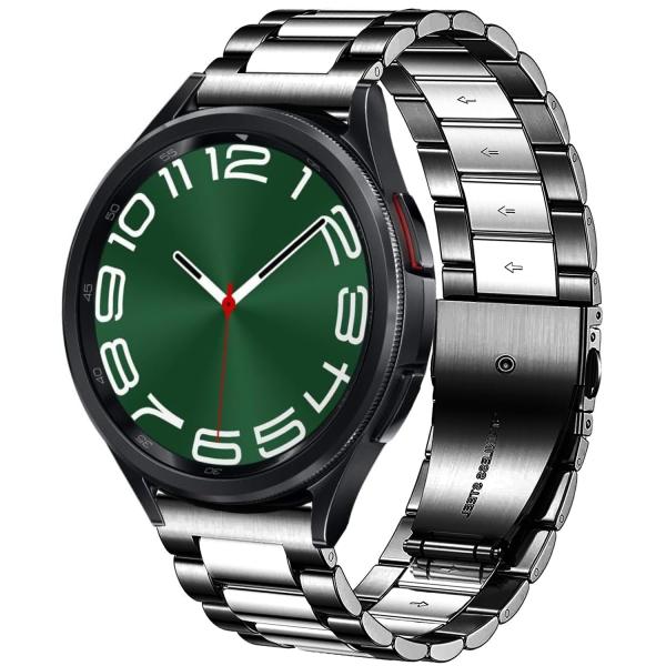商品名: DEALELE バンド Galaxy Watch 3 41mm / Active/Active 2に対応 20mm ソリッドステンレススチールメタルストラップ Samsung Gear Sport/Galaxy Watch 42m...