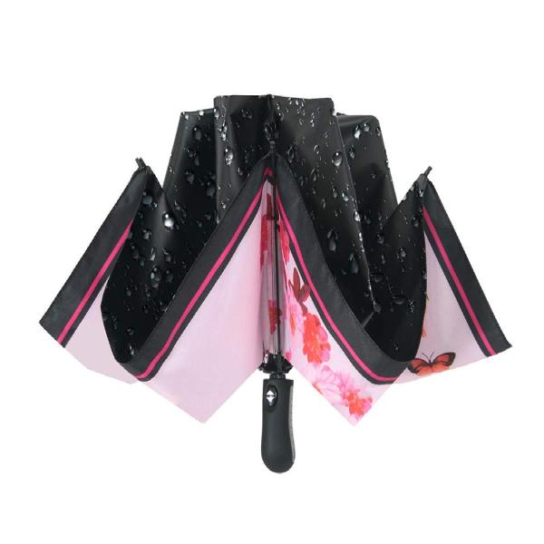 商品名:  lliang Umbrella Inverted Umbrella Windproof Compact Umbrella Inside Out Reverse Umbrella Automatic Open and Close ...