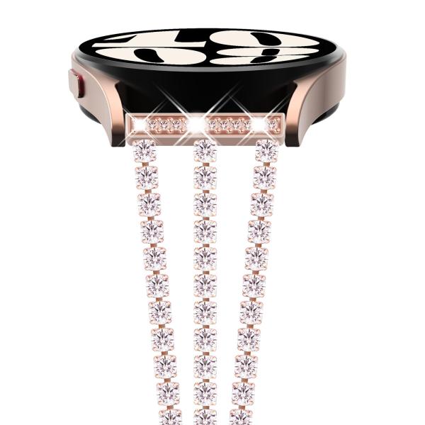 商品名: NewWays Galaxy Active 2 ウォッチバンド 20mm 超美しいダイヤモンドブレスレット クイックリリースピン付き Galaxy Watch Smartwatch 42mm Galaxy Watch Active...