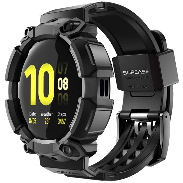 商品名: SUPCASE [Unicorn Beetle Pro] シリーズケース Galaxy Watch Active 2/Galaxy Watch Active [40mm]用 ストラップバンド付き頑丈な保護ケース Galaxy Wa...