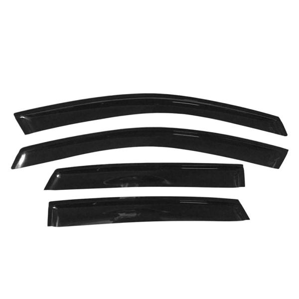 商品名:  FREEMOTOR802〓 Tape-on Side Window Visors Wind Deflectors Rain Guards Vent Visors, Compatible with 2008-2011 Ford F...