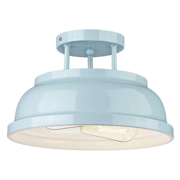 商品名:  Zeyu Modern Semi Flush Ceiling Light - 2-Light Ceiling Light Fixture for Living Room Bedroom Kitchen Hallway, Blue...