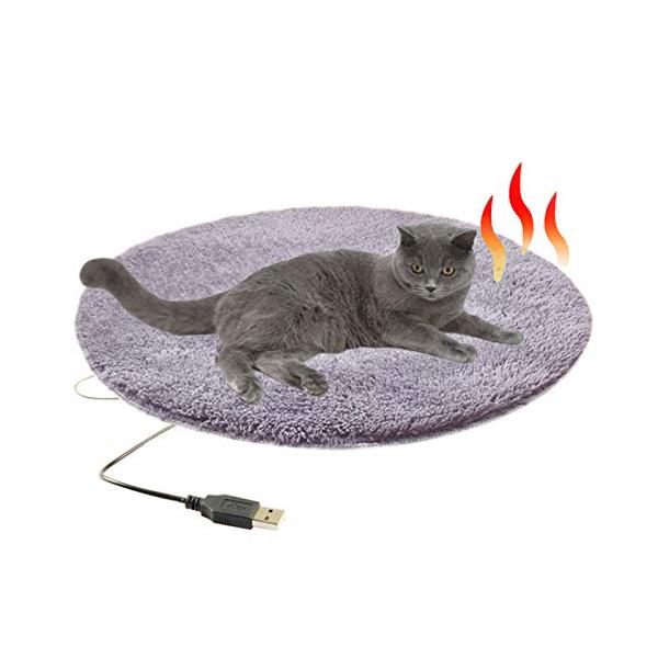 商品名:  Cihely Pet Heating Pad Electric Mattress Blanket for Dog/Cat Waterproof Constant Heating 28℃/82? Soft Warm Bed 40c...