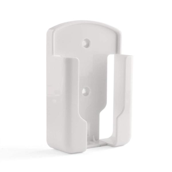 商品名: E-outstanding リモコンラックホルダー ホワイト 壁掛けオーガナイザー 自己粘着メディアストレージボックスケース エアコンコントローラー用 E-outstanding Remote Control Rack Holde...