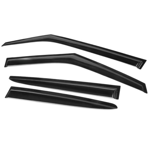 商品名:  FREEMOTOR802〓 Tape-on Side Window Visors Wind Deflectors Rain Guards Vent Visors, Compatible with 2011-2018 Hyunda...
