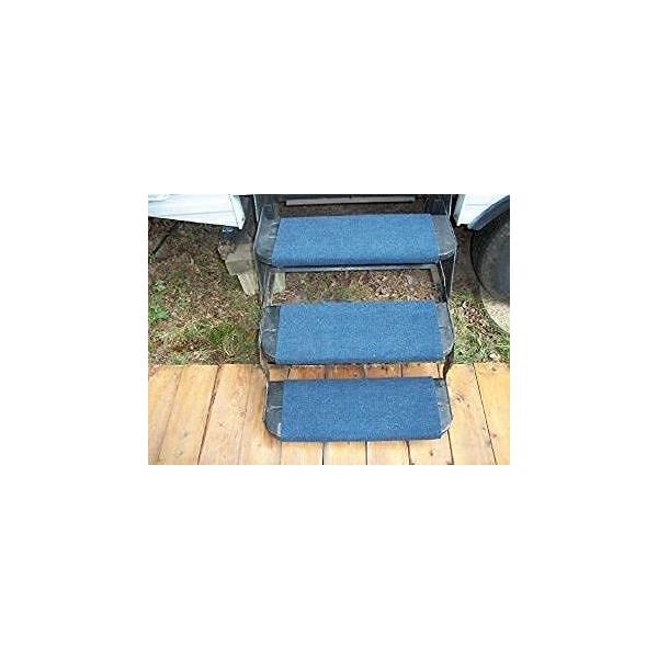 商品名:  EEZ RV-RV Step Cover, Wrap Around The Step, no Need Spring or bungees, Just Velcro Themselves use-Blueブランド: EEZ RV...