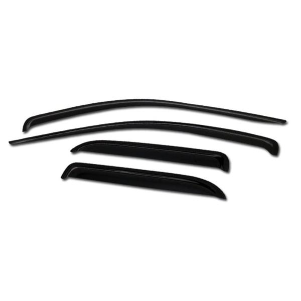 商品名:  TLAPS 7422439992948 Compatible with 2002 2003-2008 Dodge Ram Quad (Crew) Cab Smoke Window Visors Deflector 4 Piece...