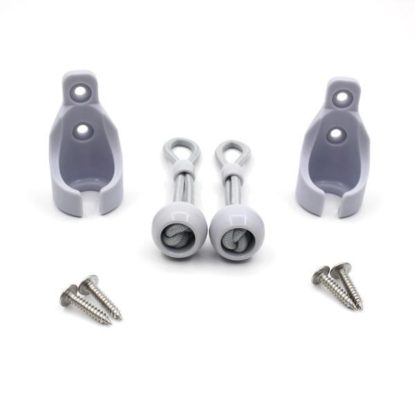 商品名: Blinds &amp; Shades 円形バンジーコード タイダウン変換キット ウィンドウシェードのレシーバー付き エクステリア サンシェード ローラーアップ ブラインド 遮光 屋内/屋外 Blinds &amp; Shades...