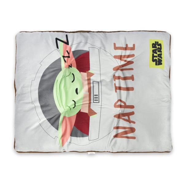 商品名: Star Wars The Mandalorian Nap Time Napper Hundebett | Strapazierf〓higes waschbares Hundebett Pl〓sch Waschbar Hundeb...